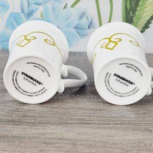 Starbucks | Dining | Starbucks Coffee Cup Mug Tazo White 85 Oz Diamond ...